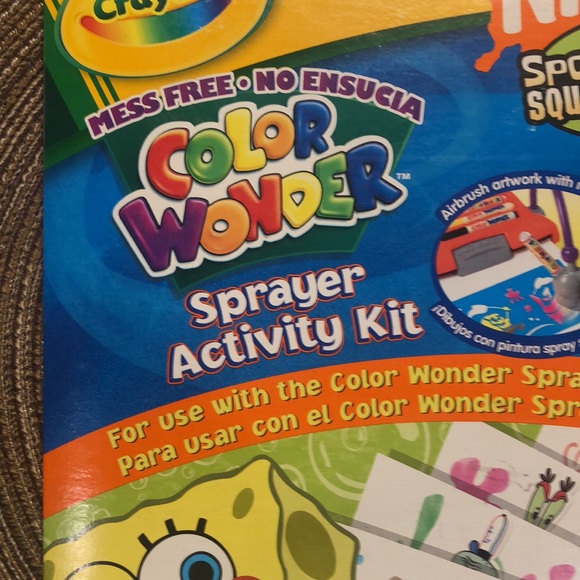 SpongeBob Squarepants | Toys | Crayola Spongebob Sprayer Activity Kit ...